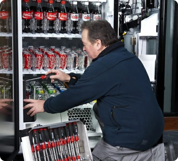 Machine Care & Refill – Direct Vending